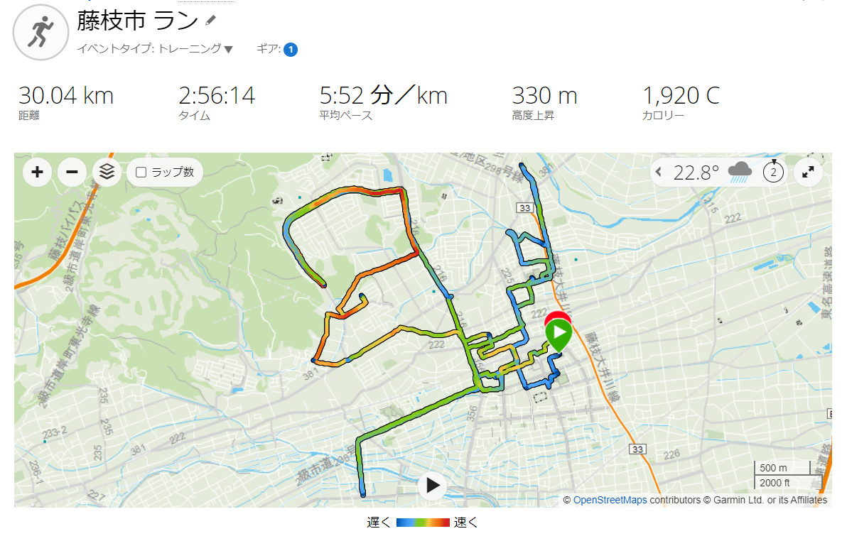 10KM起伏走＆20KM LSD｜アラカンランナーのグランドスラムチャレンジ日記