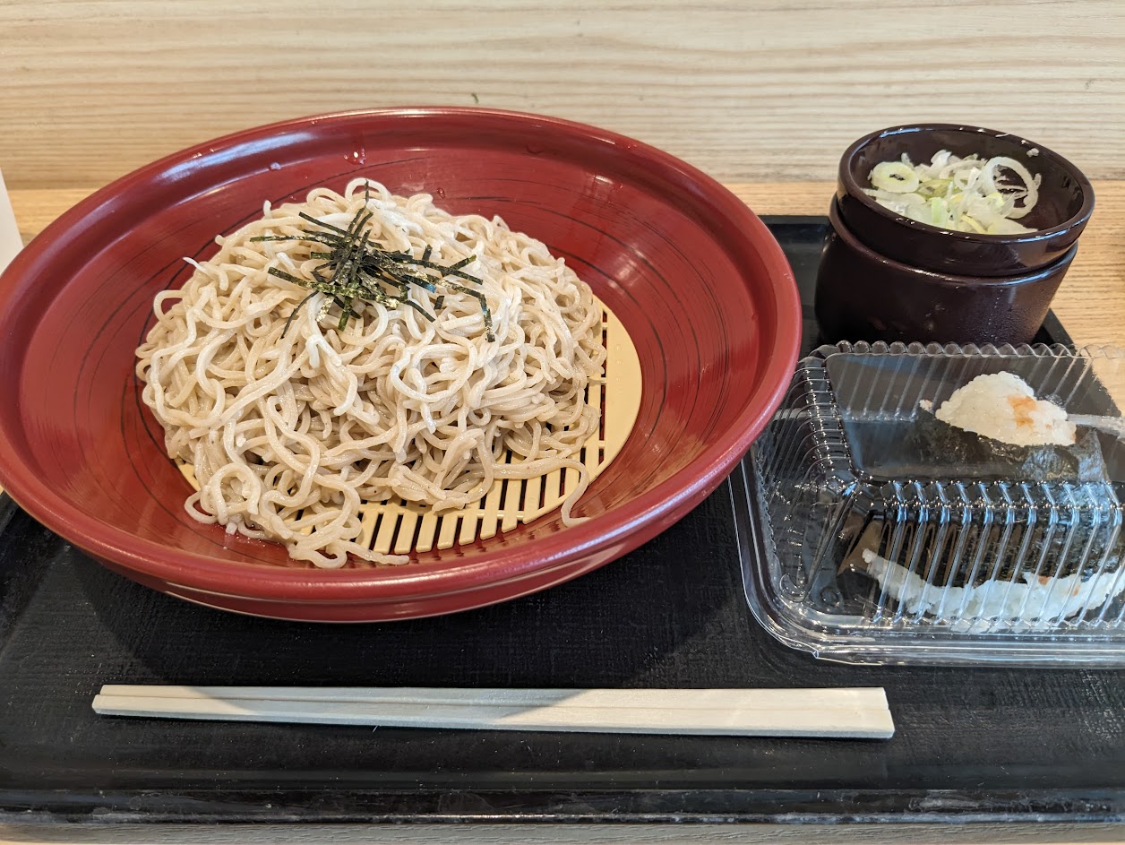 ANA FESTA「せいろ蕎麦」｜アラカンランナーのグランドスラムチャレンジ日記